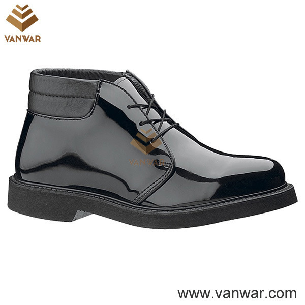 U. S. Black Military Officer Shoes (WMS007)